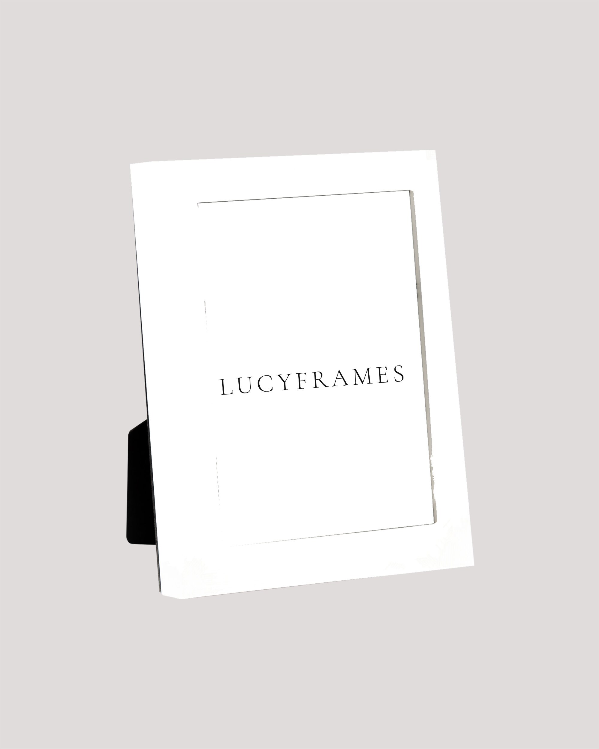 Simple White Picture Frames