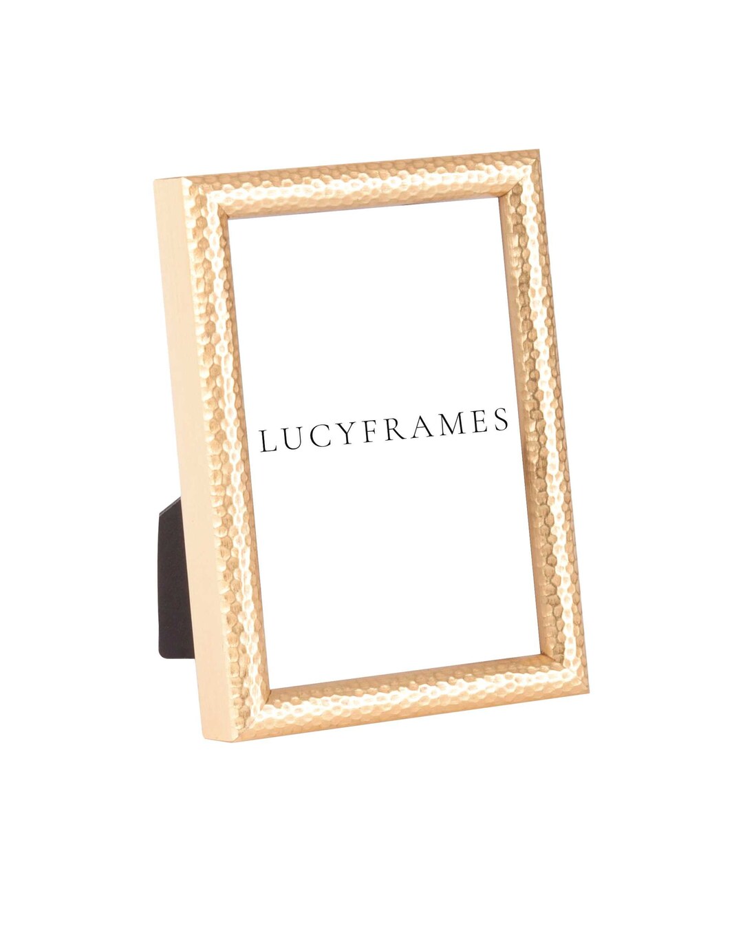 Gold Textured Picture Frame, Erin Handmade Hardwood Tabletop Decor ...