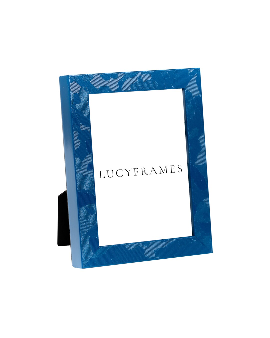 Daria Blue Frame. Modern Wood Picture Frame. Blue Picture Frames ...