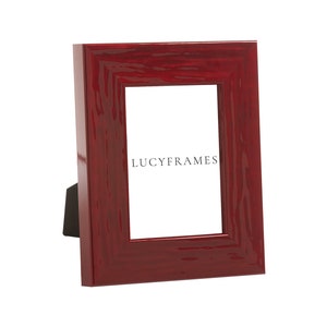 Perla Red Frame. Red Picture Frames. Thick Frames Classy. Classic ...