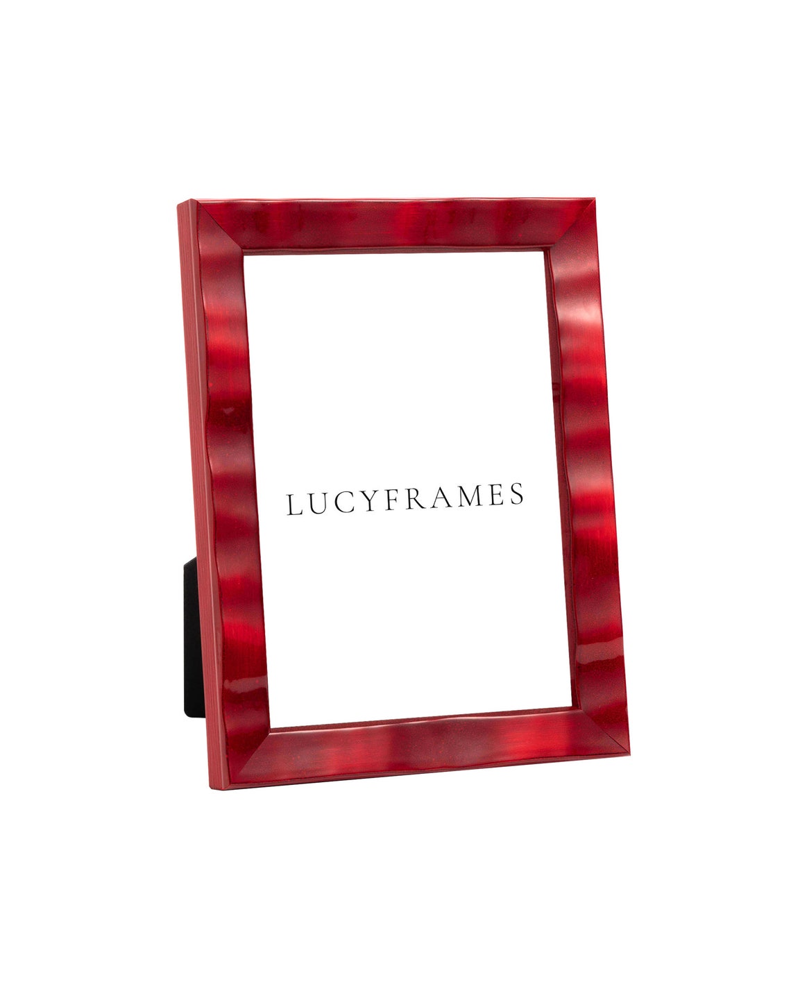 Vera Red Artisan Picture Frame | Handmade Hardwood Photo Frame - Etsy