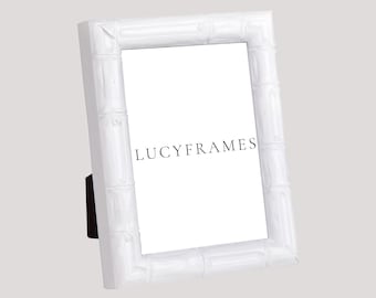 Thick White Picture Frame - Etsy