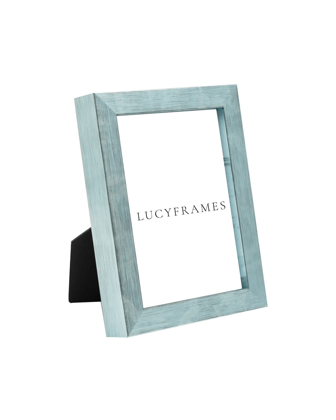 Luna Light Blue Frame. Gift Ideas Photo Frame. Wood Picture Frame ...