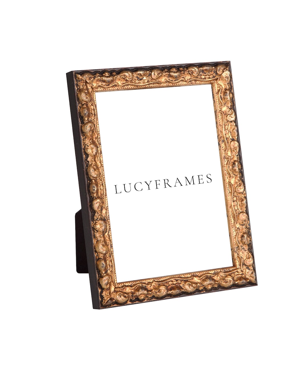 Maya Brown and Gold Frame. Choose Your Size. Antique Ornate Frame. Free ...
