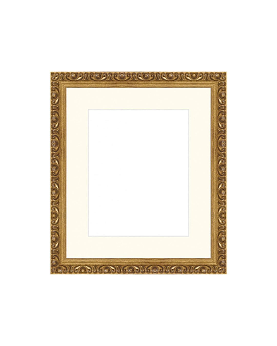 CUSTOM SIZES Gold Ornate Wall Frame. Ornate Picture Frame Vintage ...