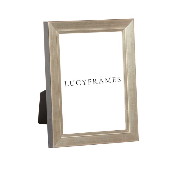 Serena Silver Frame. Traditional Frames. Distressed Picture | Etsy