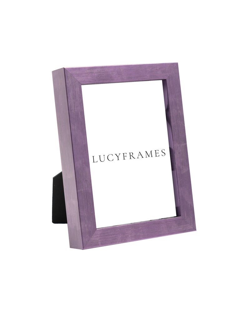 Luna Purple Frame. Small Photography Frame. Portrait Frame. Modern ...