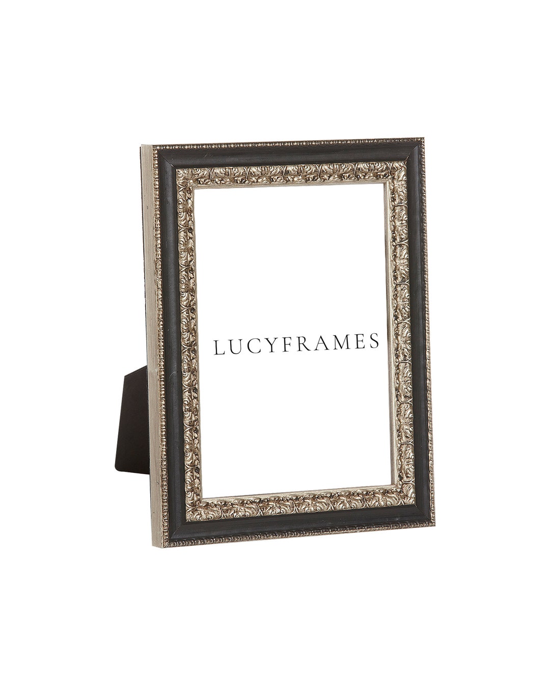 Clara Black and Silver Frame. Easel Frame. Table Picture Frame. Frames ...