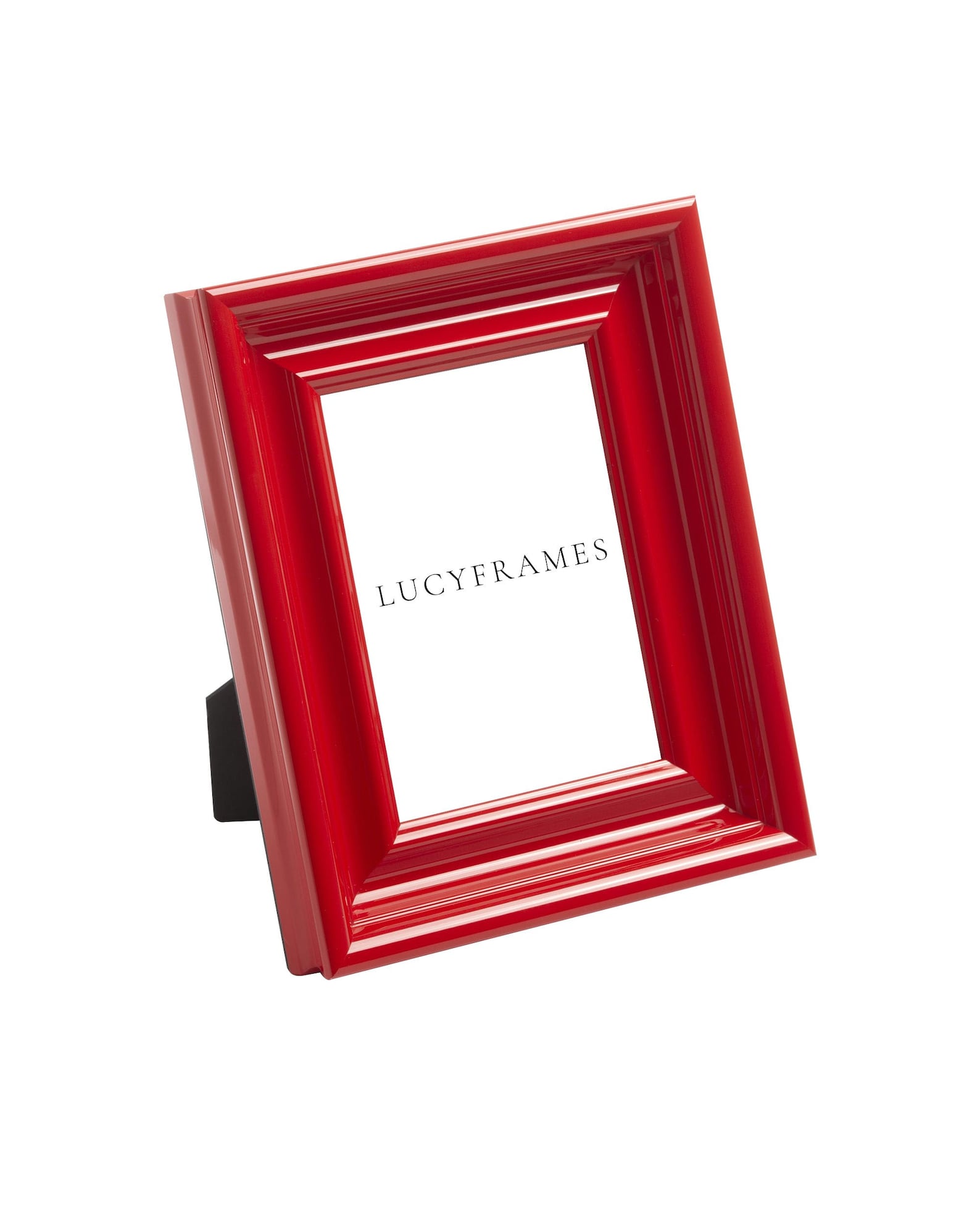Vega Red Wood Picture Frame, Desktop Easel Back, Handmade in US - Etsy