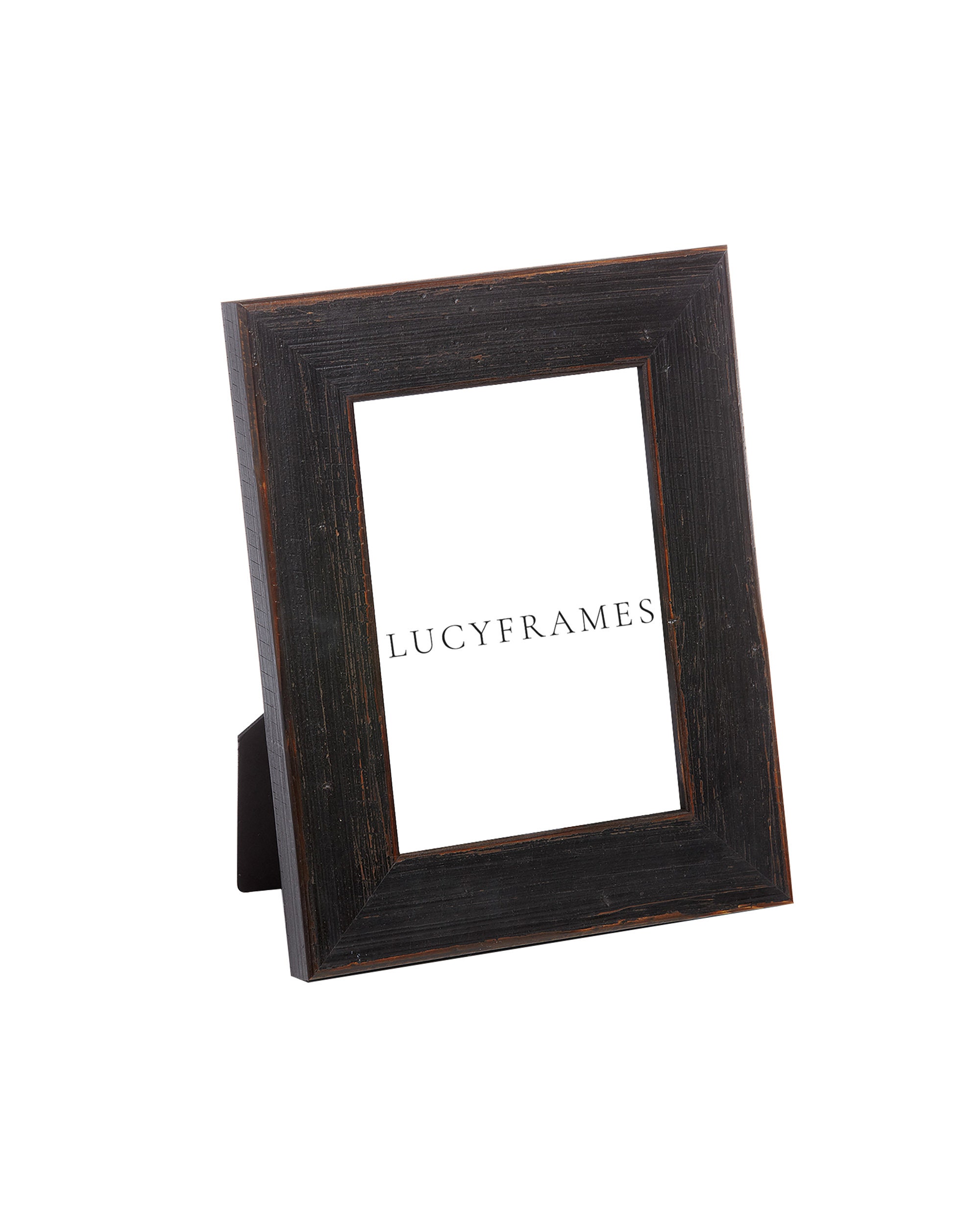 Distressed Black Wood Frames