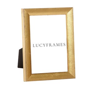 Juno Gold Frame. Tabletop Decor. Gold Picture Frame. Picture Frame Wood ...