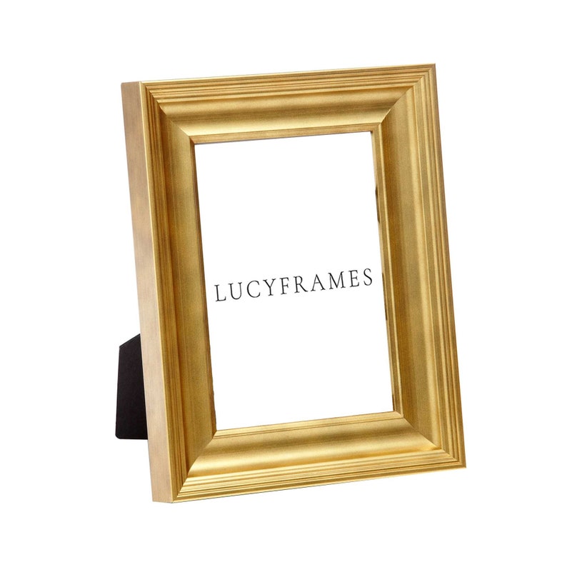 Claudia Gold Frame. Modern Farmhouse Rustic Wall Decor. Gold - Etsy