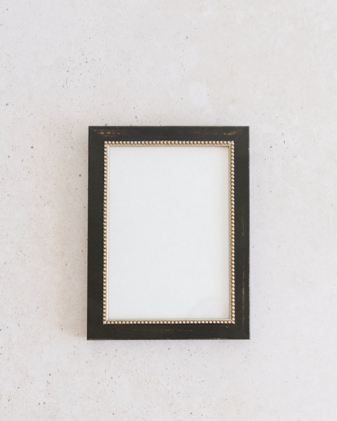 Beaded Black and Silver Frame Easel Frames Frames for Art Prints Frames ...