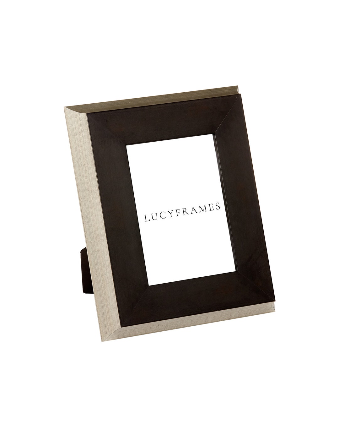 Judy Black and Silver Frame. Table Picture Frame. Photography Frame ...