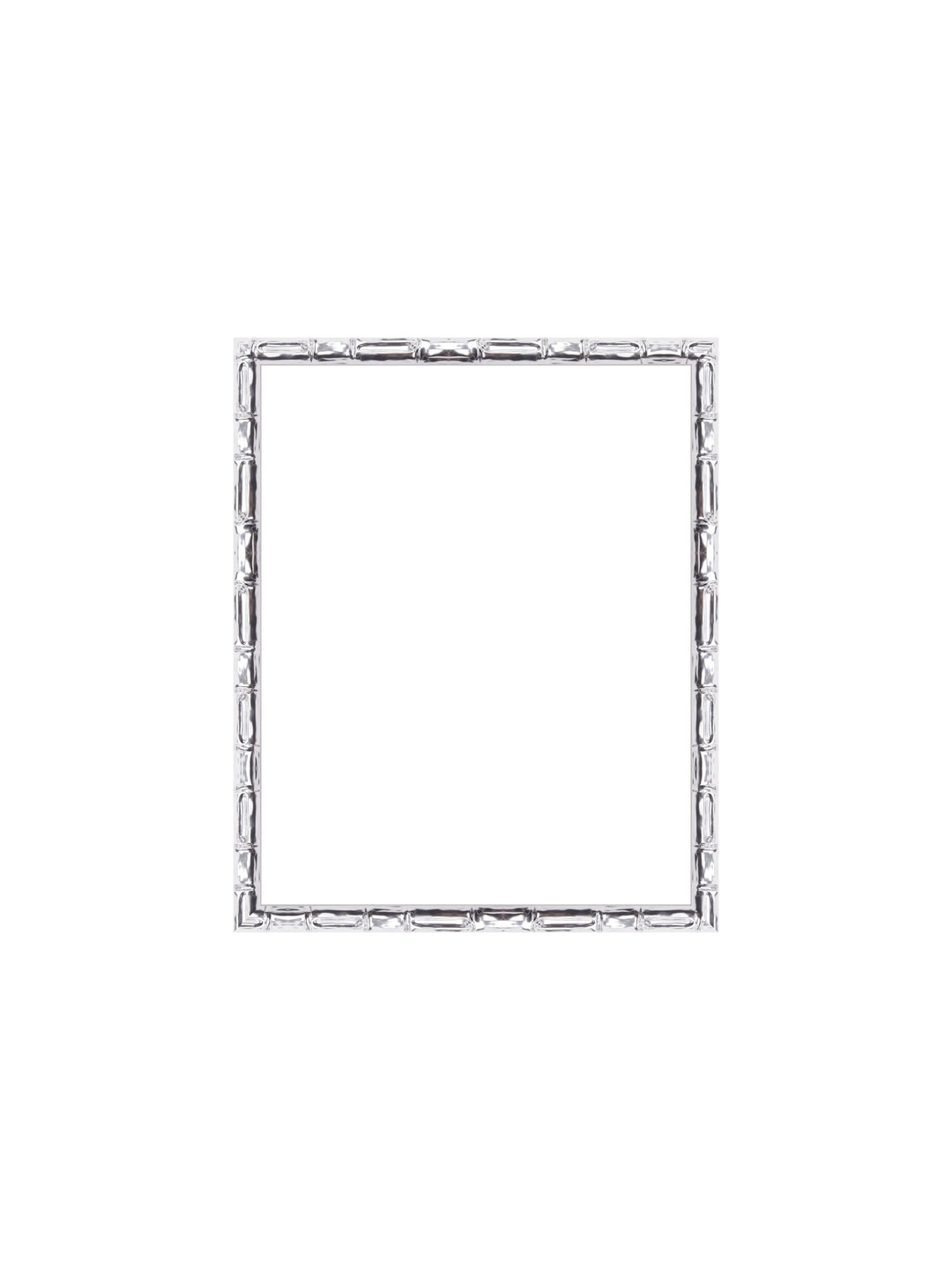 CUSTOM SIZES Silvana Sparkle Silver Frame. Silver Picture Frame ...