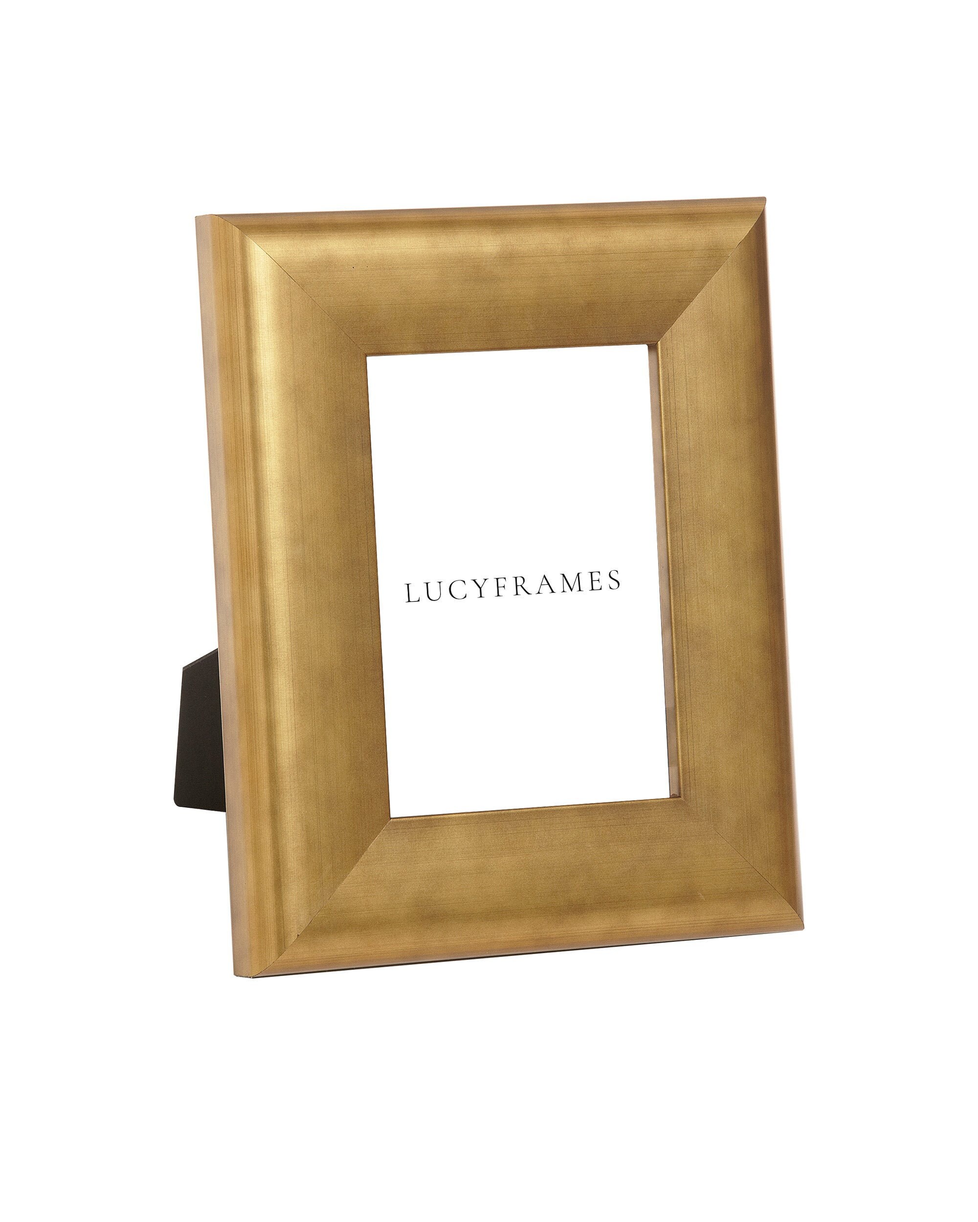 Yoana Gold Frame. Standing Wood Frame. Stained Wood Frame. Memory ...