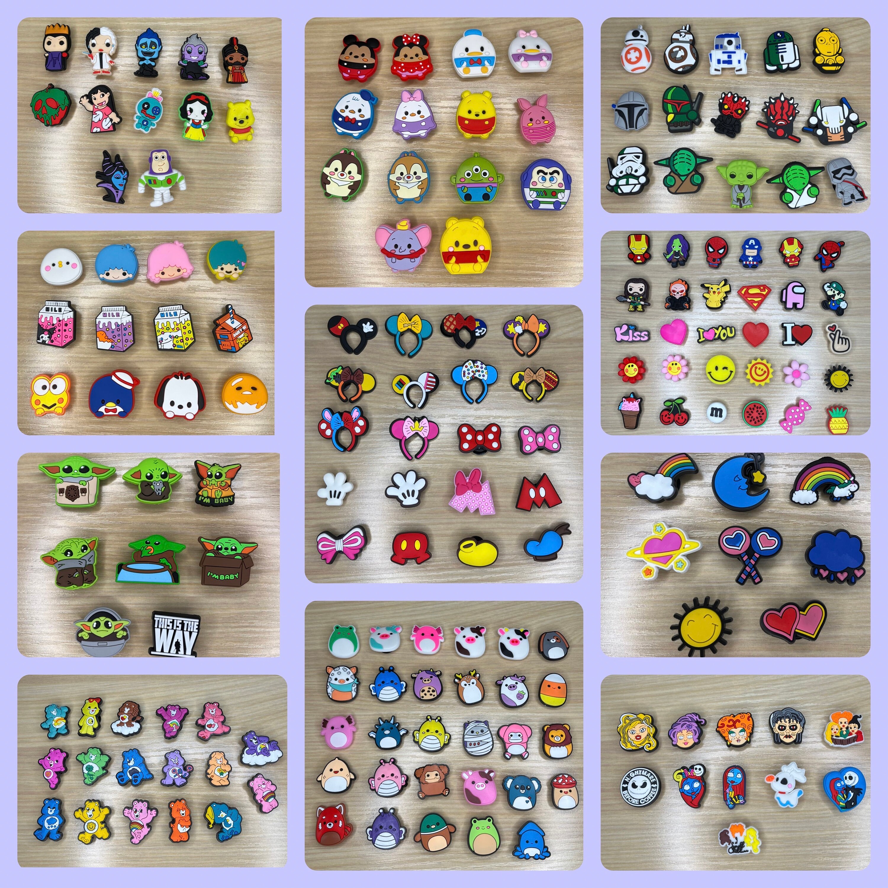 6 Crocs Charm Customised Bundle - Etsy