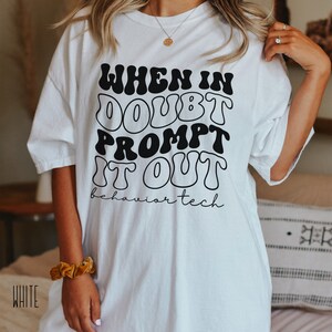 Funny RBT Registered Behavior Technician Shirt Gift for RBT, ABA ...