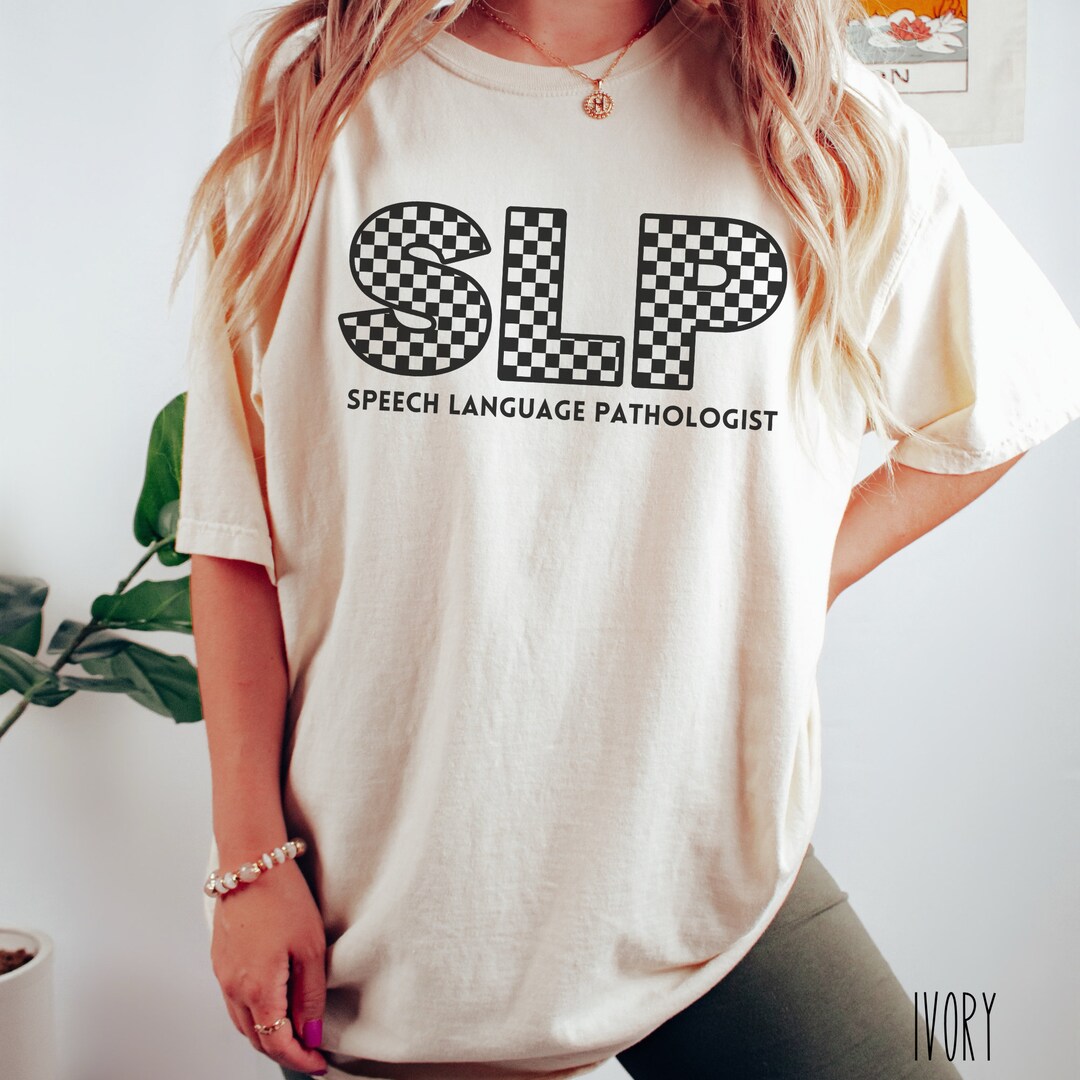 Retro Speech Therapy Shirt, SLP Tshirt, Speech Language Pathologist Tee ...