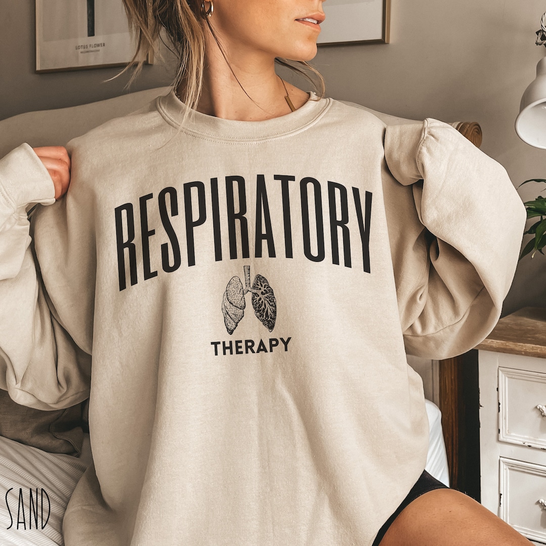 Respiratory Therapy Crewneck Sweatshirt Gift for RT, Respiratory ...