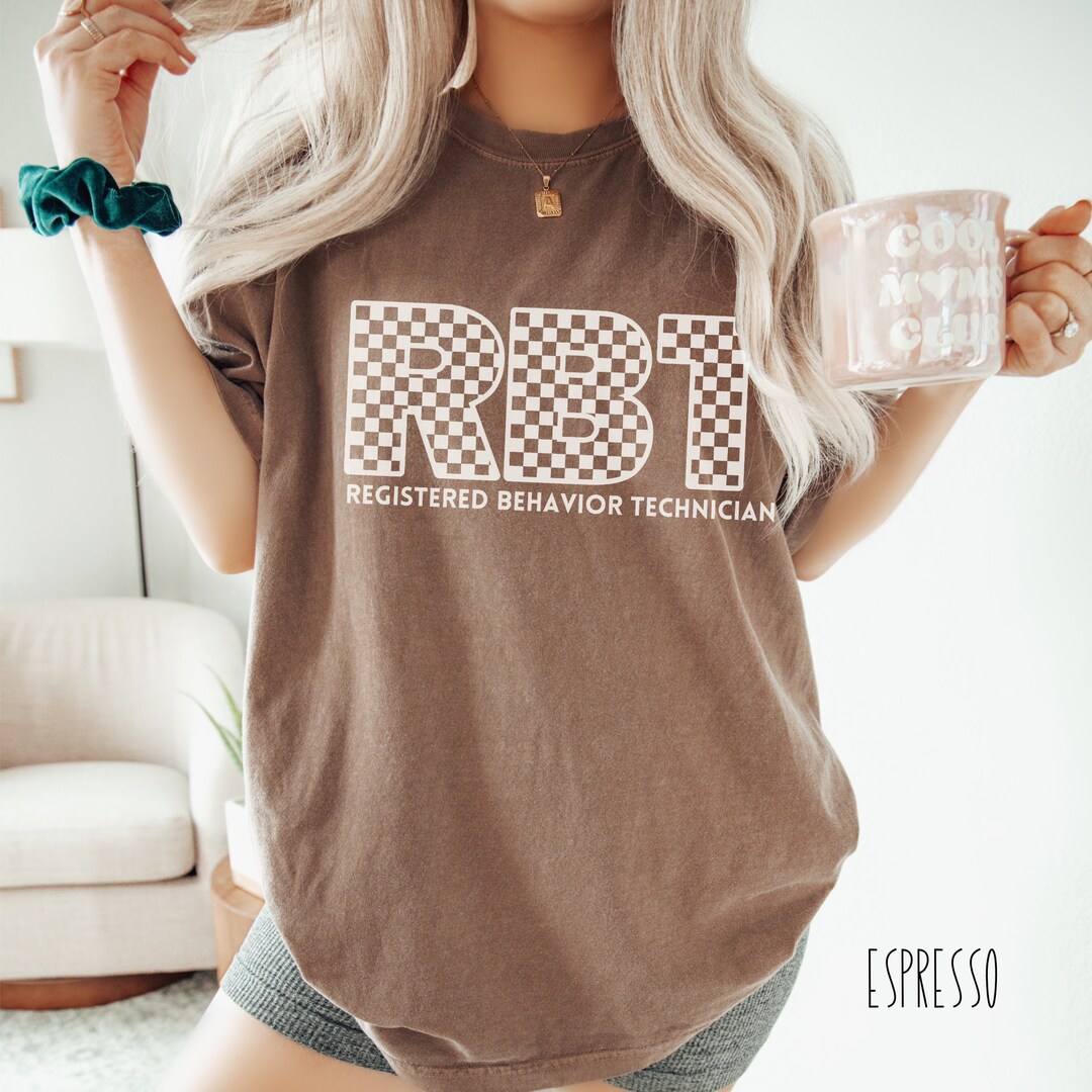 Retro RBT Shirt, Trendy Behavior Specialist Tee, RBT Gift, Behavior ...