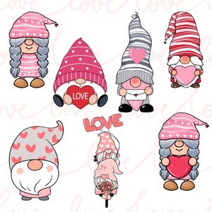 LOVE Gnome Png, Gnome Valentines Day, Gnome Happy Valentines Day ...