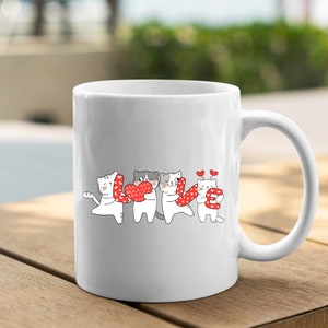 Cute Cat Valentine, Valentine Png, Cat Png, Love Romantic Cat Pet ...