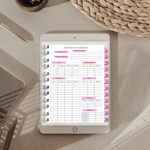 Digital Planner for 2023 Minimalist Monthly Money Planner - Etsy