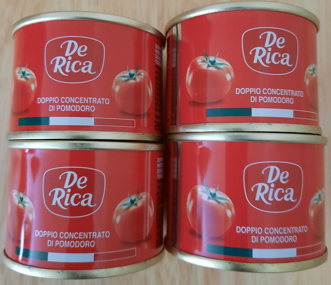 Derica Tomato Paste 70g 4tins - Etsy UK