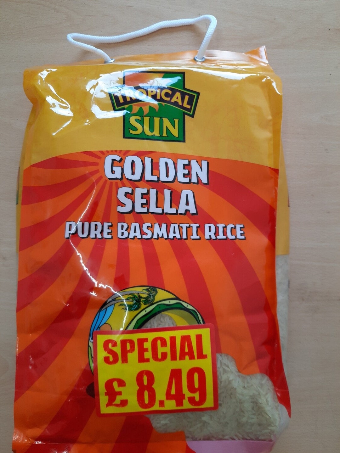 Tropical Sun Golden Sella Pure Basmati Rice 5kg - Etsy UK