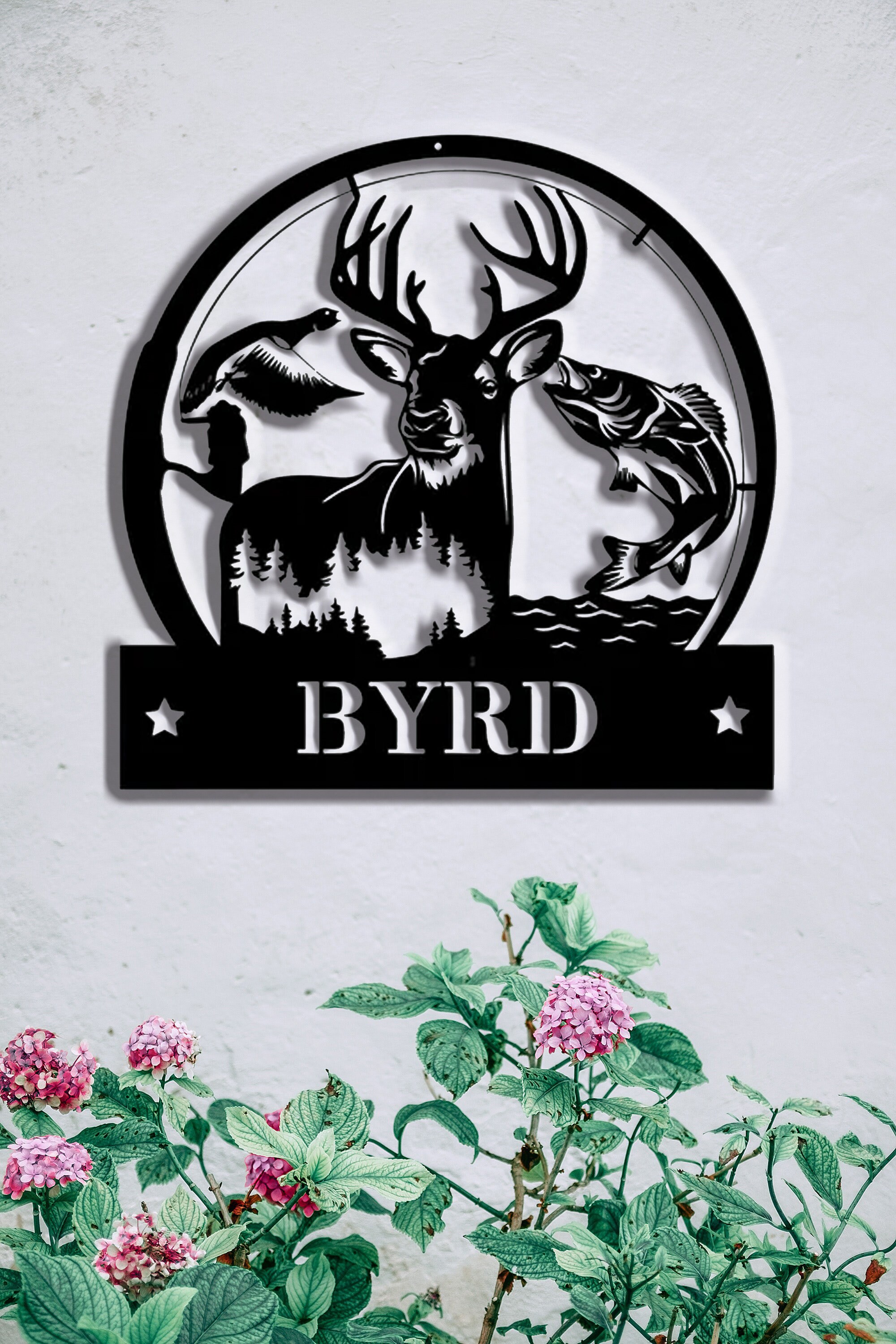 Custom Metal Hunting Sign Personalized Deer Duck Turkey Sign - Etsy