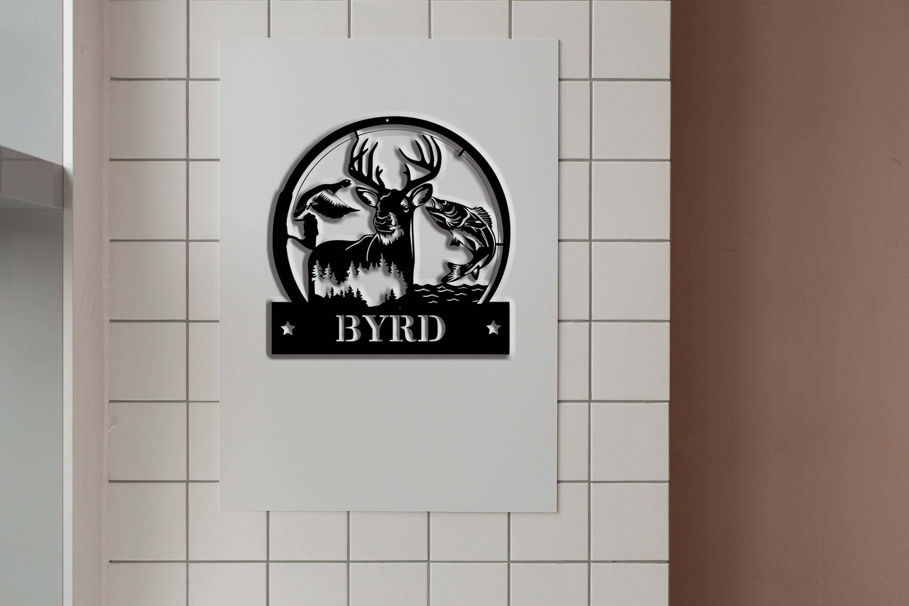 Custom Metal Hunting Sign Personalized Deer Duck Turkey Sign - Etsy