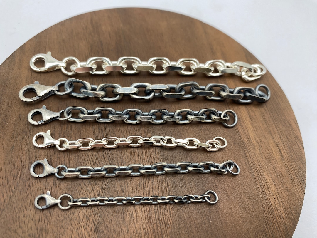 Chain Extender Cable Chain Extender 925 Sterling Silver - Etsy