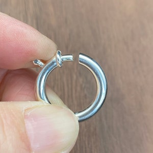 Spring Clasp,silver Clasp,chain Clasp,necklace Clasp,silve 925 Closure ...