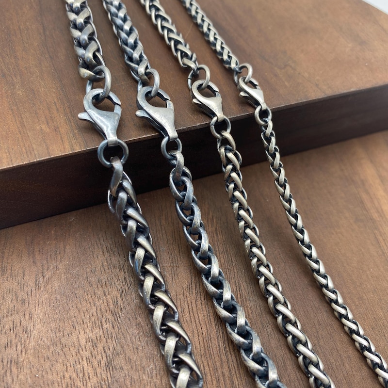 Silver Chains - Etsy