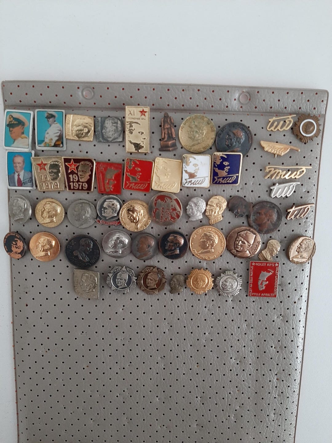 50 Lapel Pins Josip Broz Tito Theme From Yugoslavia 70s - Etsy