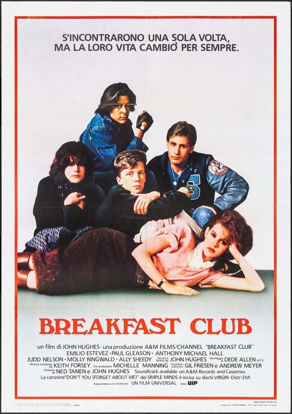 Breakfast Club Movie Poster