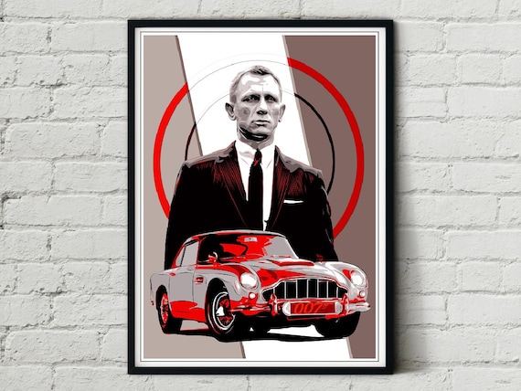 Mi6 007 Graphic Art