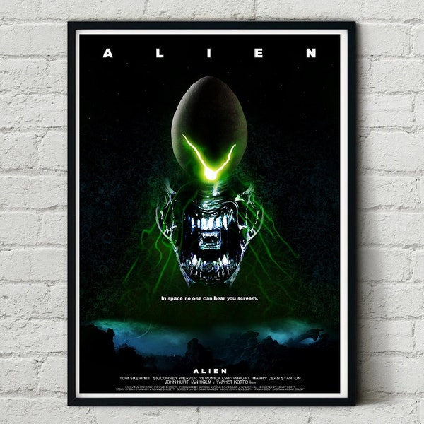 Alien Xenomorph Poster - Etsy