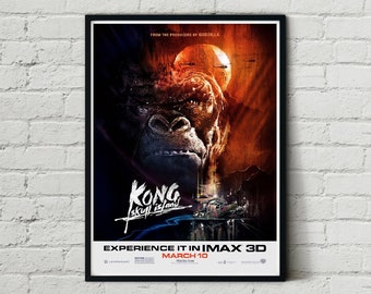 Kong Skull Island Poster - Etsy