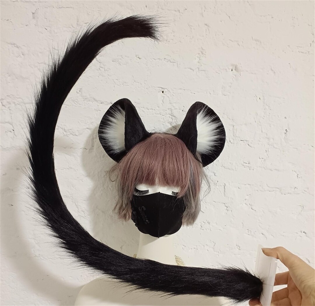 Mouse Ears and Tail Set, Rat Ears and Tail Set, Cosplay Mouse, Cosplay ...