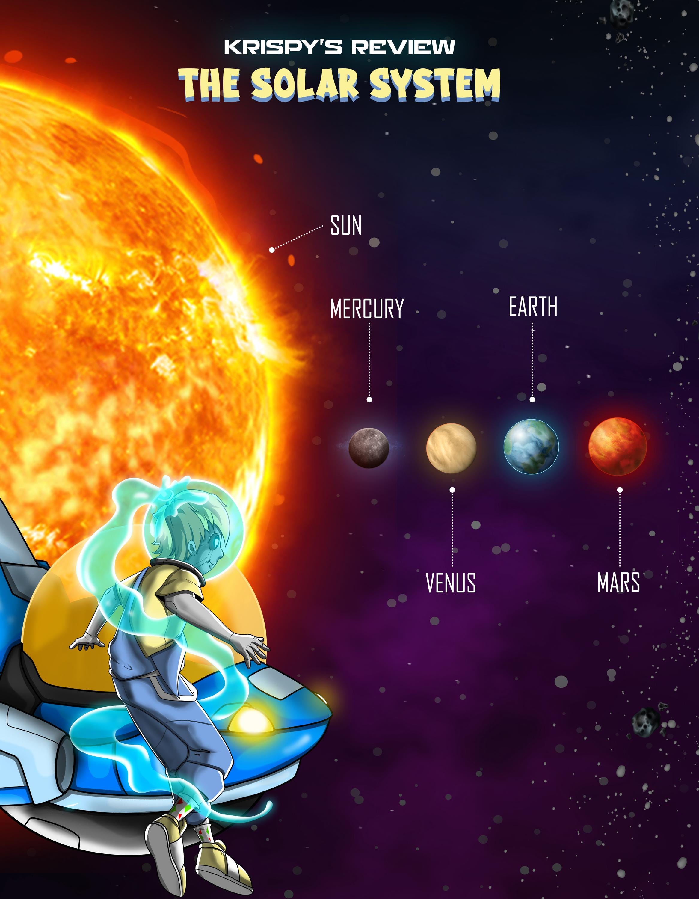 Krispy Explores the Solar System: A Children's Space Adventure Where We ...