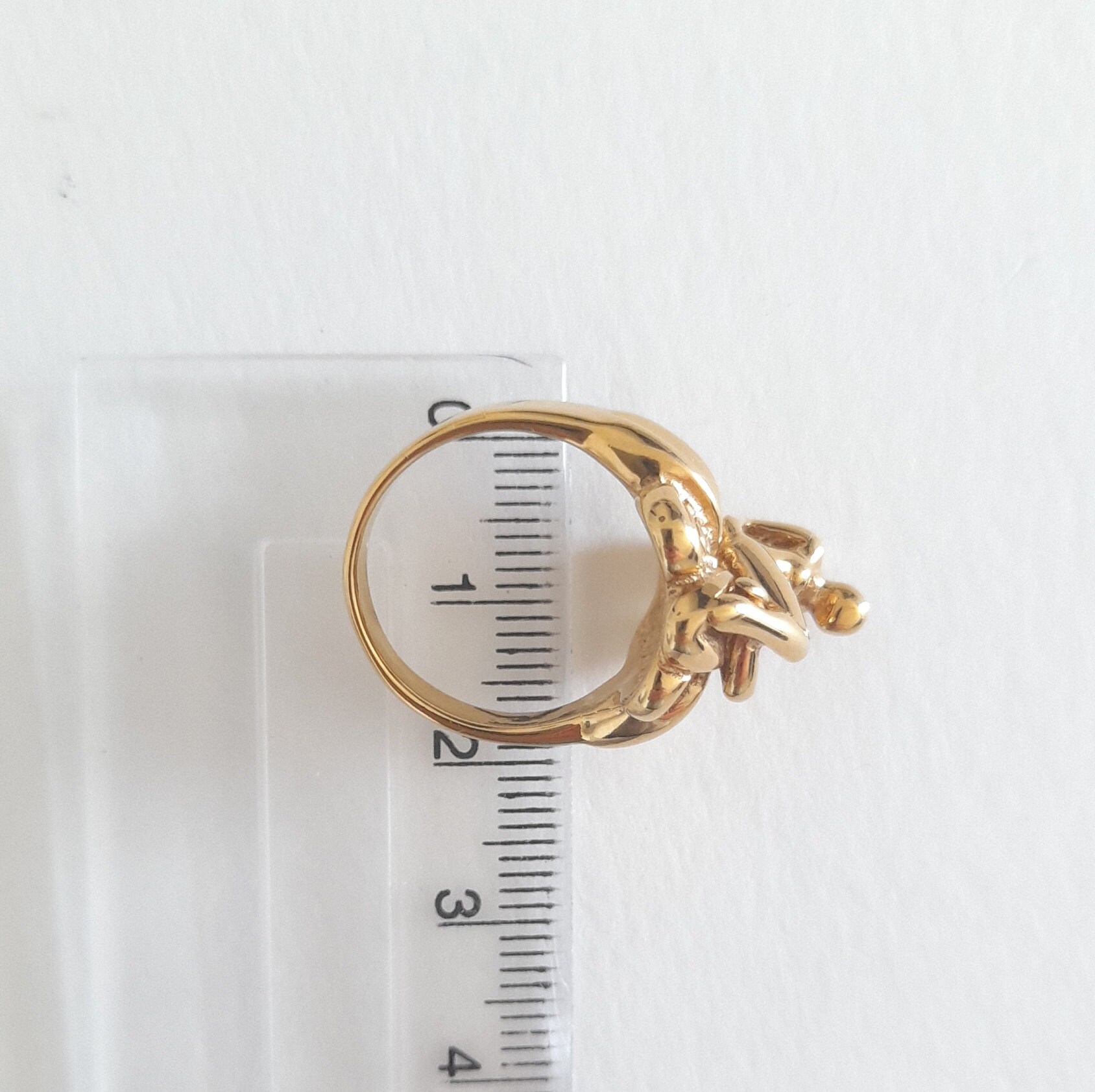 Charles Jourdan Rare Vintage Ring in the Shape of a Woman's Sculpture ...