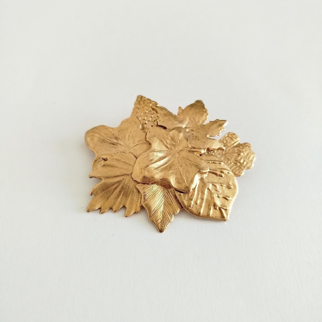 Agatha Paris Vintage Gold Plated Brooch, Gift for Her - Etsy