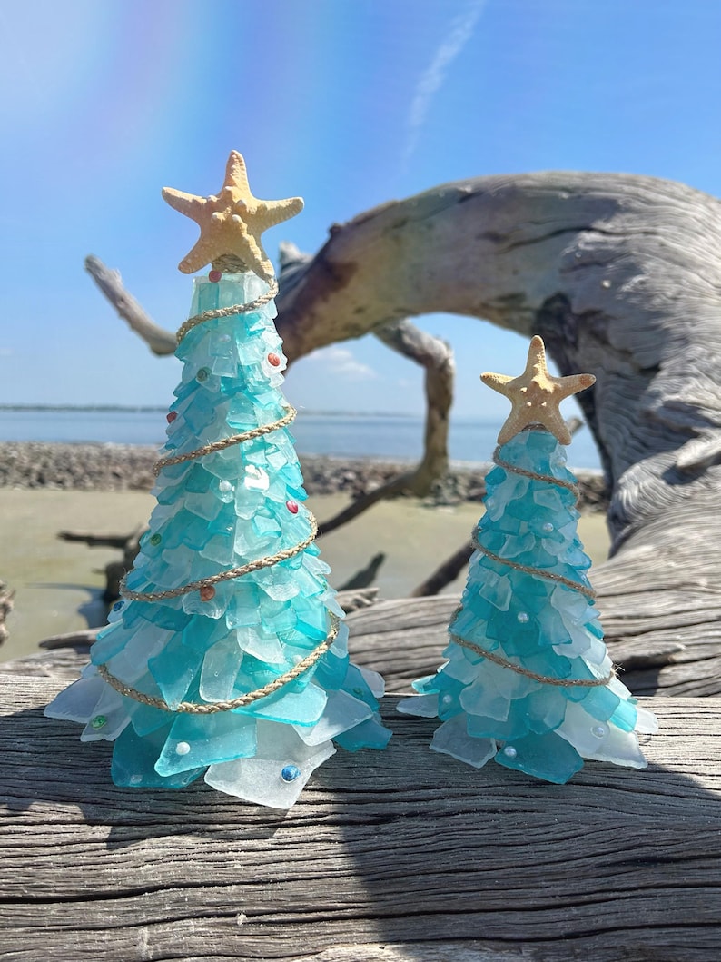 Large Sea Glass Christmas Tree - Etsy
