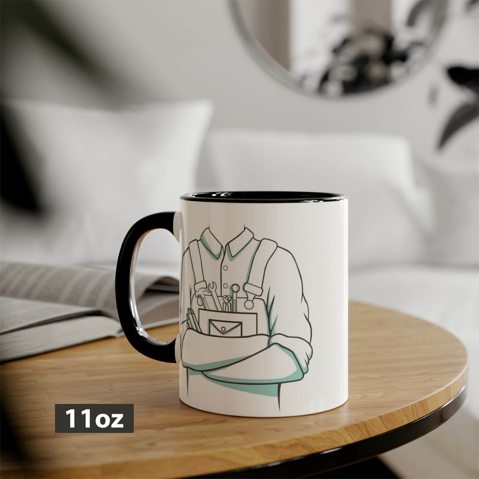 Mug for Father Mechanic, Mug Coffee for Husband PNG, Mug Gift for Dad ...