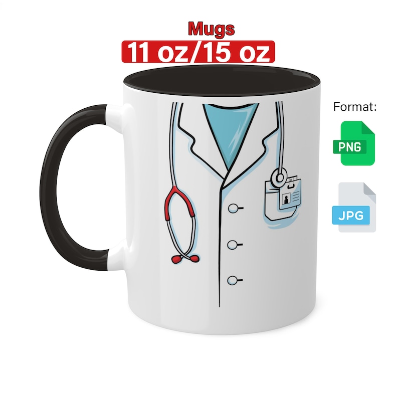 Doctor Mug Png Dr Mug Gift for Doctor Png Doctor Coffee Cup ...