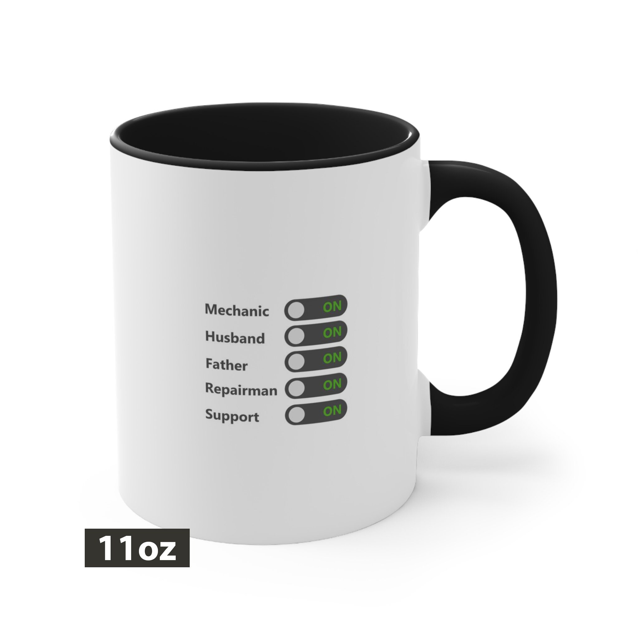 Mug for Father Mechanic, Mug Coffee for Husband PNG, Mug Gift for Dad ...