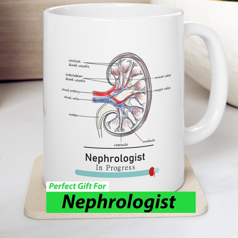 Nephrologist in Progress Mug Gift, Mug Template Doctor, Dialysis Nurse ...