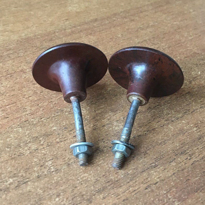 50s. RARE Vintage Bakelite Knobs, Furniture Handles, Furniture Parts ...